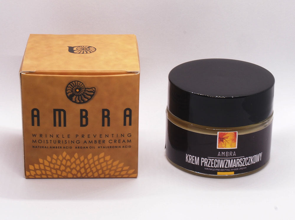 Ambra - Amber Wrinkle Preventing Moisturising Cream – Poland's Best Amber